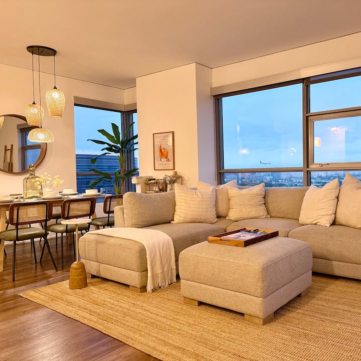 Tulum In The Sky | Boho High-rise Gem | Staycation - Costa Mesa, CA