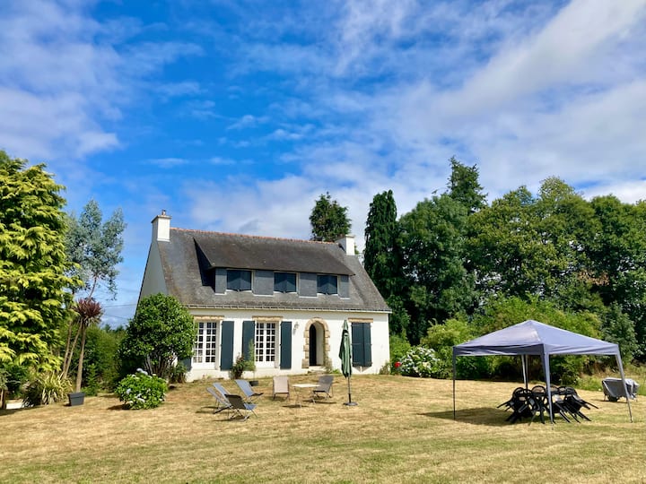 Maison De Campagne - 8 Personnes - Meslan