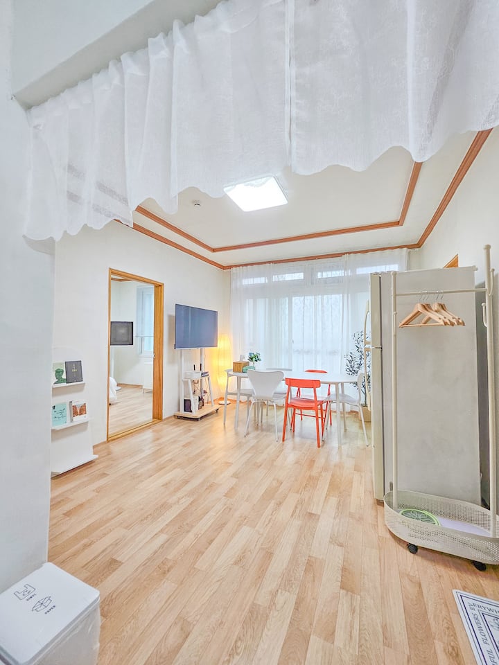 *겨울특가*광안리·수영역·가족친구·최대7인·방3·퀸침대3·유아용품비치·12시퇴실 - Busan