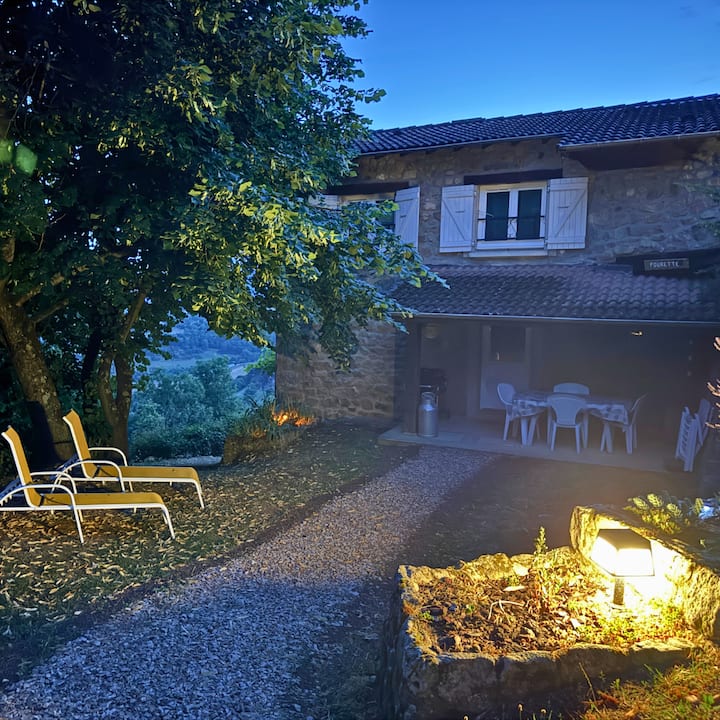 Gite Nature, Mas Authentique, Vue, Calme, Jeux - Saint-Bonnet-le-Froid