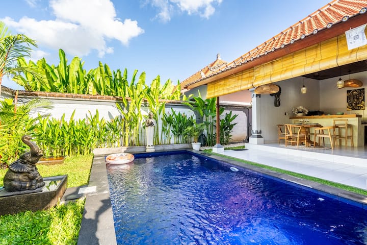 Cozy Villa 1 Br In Seminyak With Private Pool - 쿠타