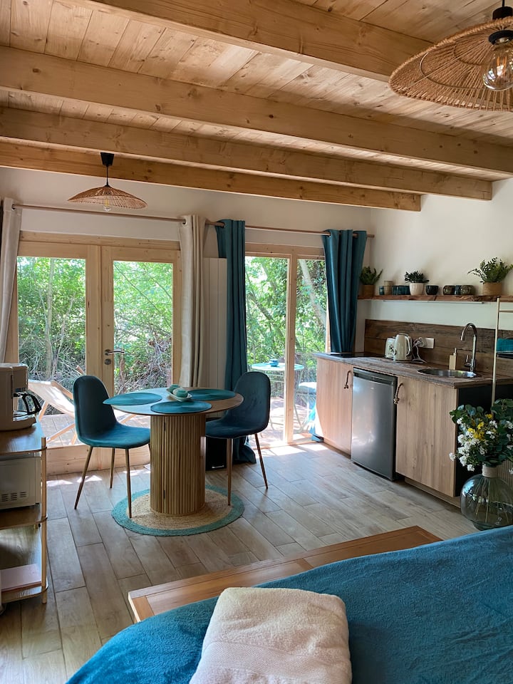 Maison Bois - Tiny House Bambou - Cayeux-sur-Mer