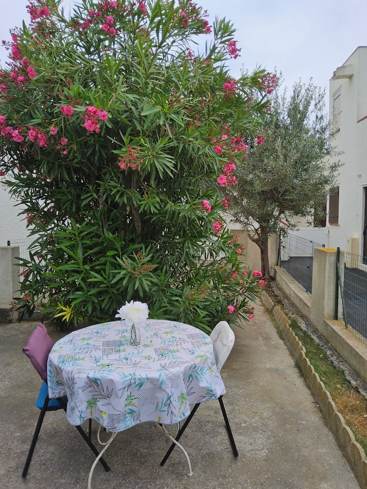 Le Cardinale à Barcarès Plage 4personnes/clim/mer - Le Barcarès