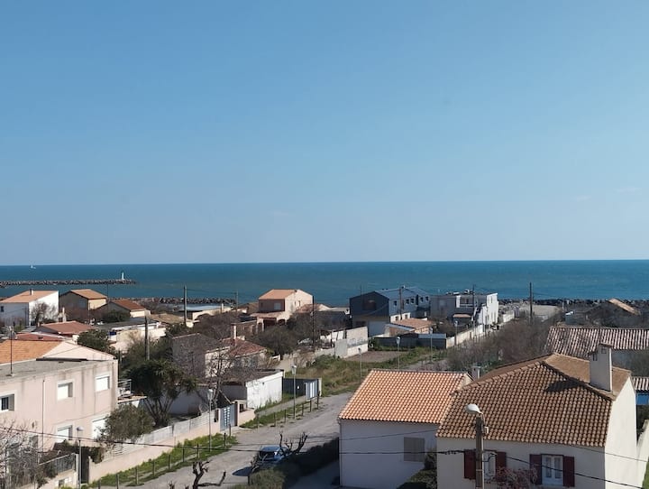Vue Mer T2 Cabine - Frontignan