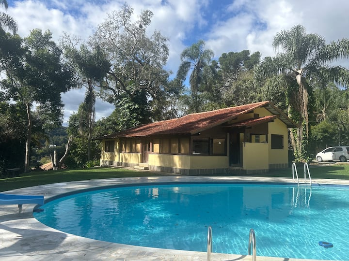 Sítio Roda D’água, Casa Da Piscina. - Teresópolis