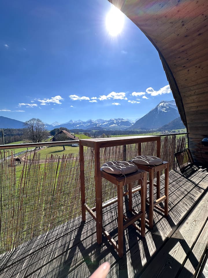 Capobnb Bergpanorama, Nahe Interlaken & Thuner See - Thun