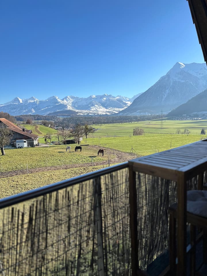 Capobnb Bergpanorama, Nahe Interlaken & Thuner See - Thoune