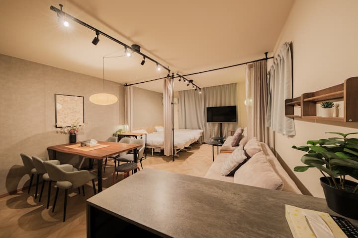 3-a 東京タワーから徒歩五分、Jr-tamachi駅のグルメ街近くの広い部屋(一階) - Tokyo Station