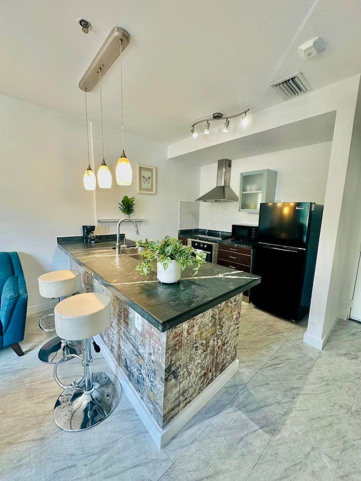 Captivating Studio,w/exclusive Parking,1 Block Sea - Miami Beach, FL