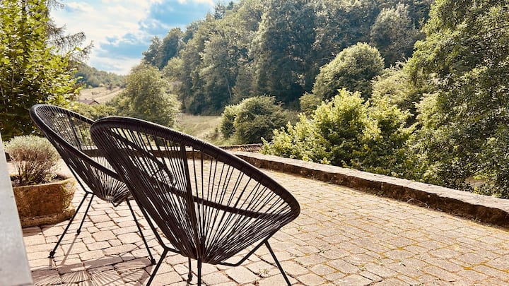 Wohnung Im Landhaus – Mit Terrasse & Bachlauf - Weinheim