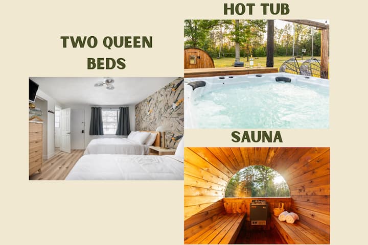The Warbler | Hot Tub | Sauna - Michigan