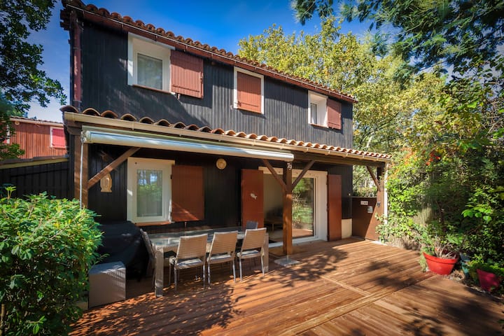 Pavillon 2ch à 1.5km De L'océan - Piscine Partagée - Lacanau Océan