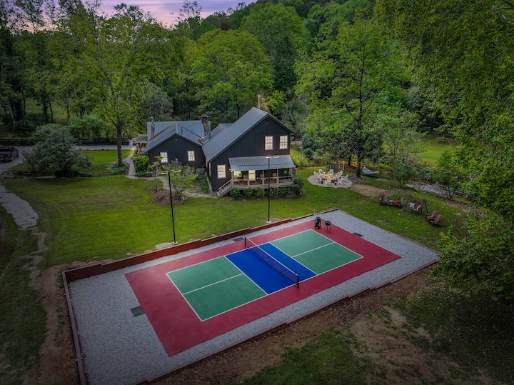 Serene Historic Cabin Private|swing|creeks|firepit - Dahlonega, GA