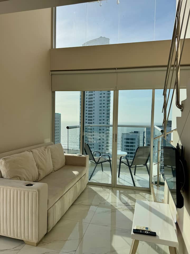 Bocagrande Duplex With View & Pool/beaches/gym - Cartagena