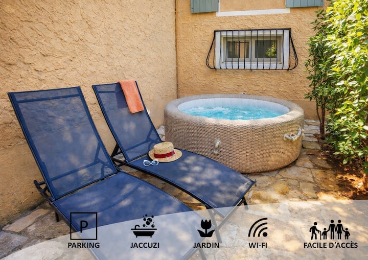 Jardinet D'emma – Jacuzzi Privé & Jardin Au Calme - Arles
