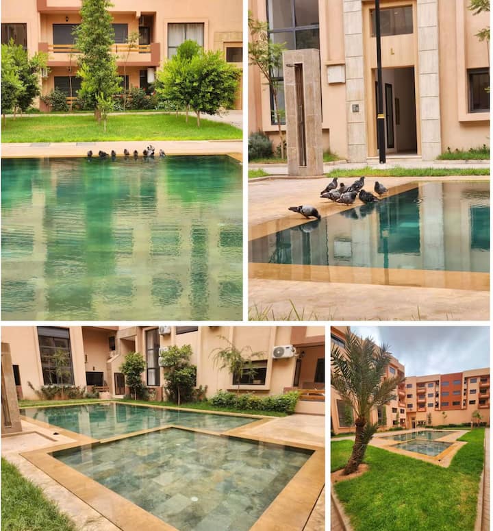 Gueliz-semlalia Premium-piscine-parking P-navette - Marrakesh