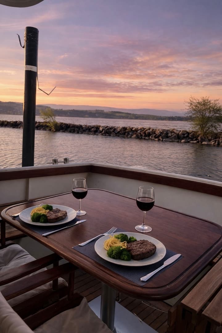 Private Boat Lake Murten • Sunset & Apero - Morat