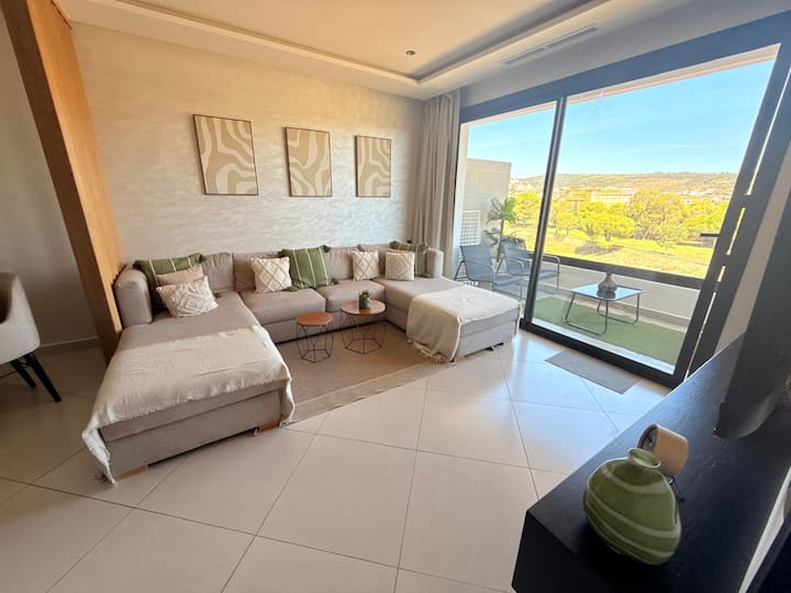 3 Chambres Luxury, Panorama Royal, 10 Min Du Stade - Tangier