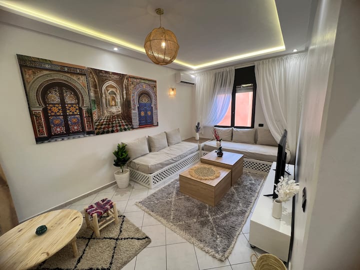 Appartement Chic Au Centre De Gueliz - Marrakech