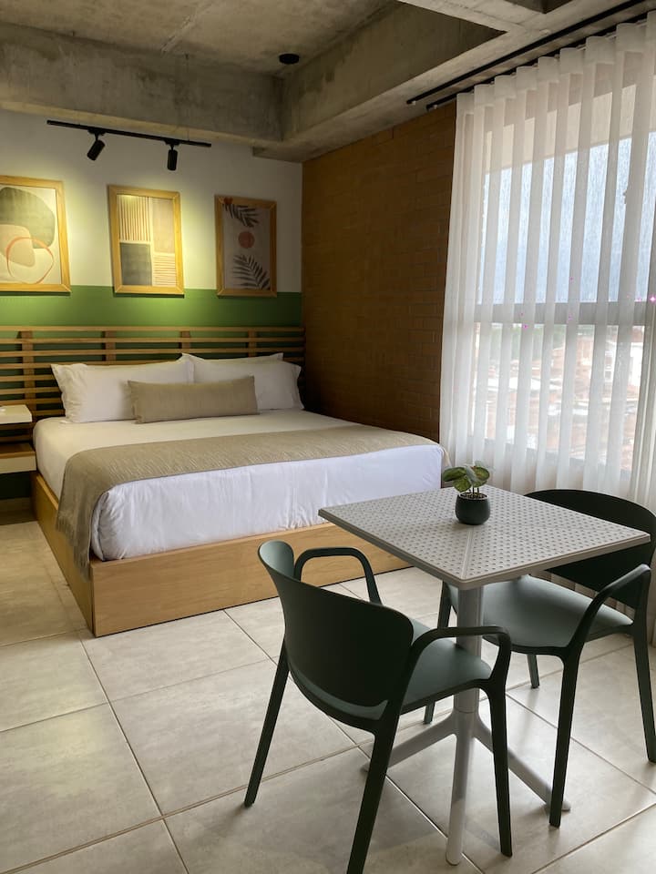 Lindo Loft /City View/ 30 Living/jacuzzi /Piso 5 - Colombia