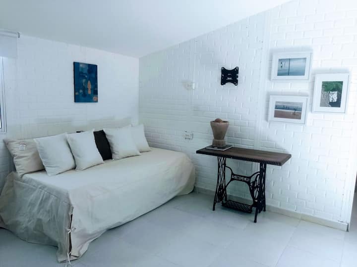 Las Taca 2 Loft With Garden, A/c, Wifi, Parking - Puerto Colombia
