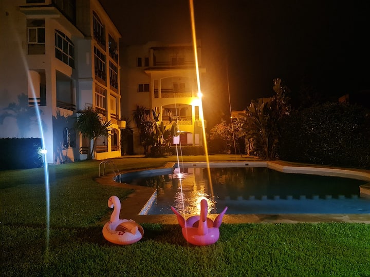 Spacious Appartement With Pool - Oued Laou