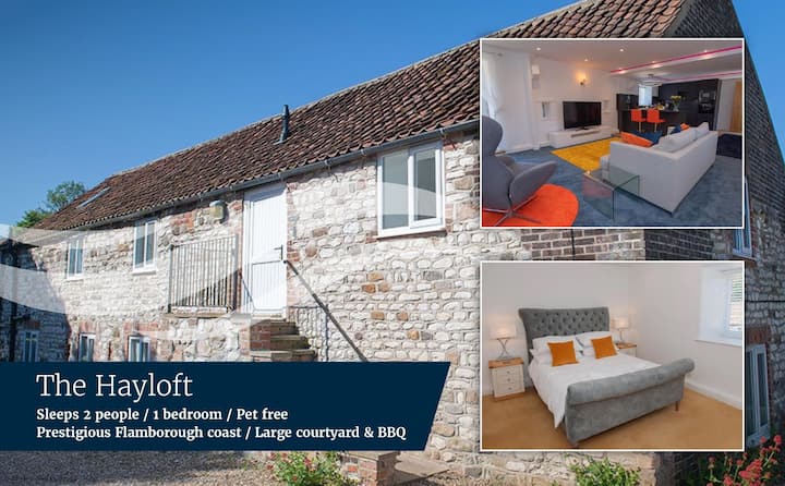 The Hayloft -Grange Farm - Mediterranean Courtyard - Flamborough