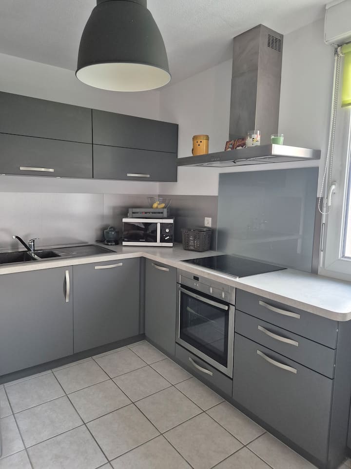 T3 Lumineux–proche Parc Sud Galaxie & Gare - Tram - Grenoble