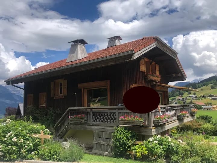 Chalet 8 Couchages Face Au Mont Blanc - Combloux