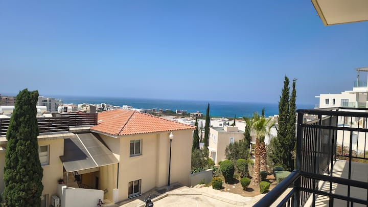 Ferienwohnung Mit Meerblick. - 파포스