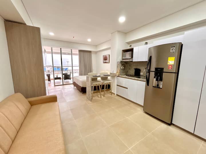 Apartasuite Con Vista Al Mar. Crespo Beach Airport - Cartagena