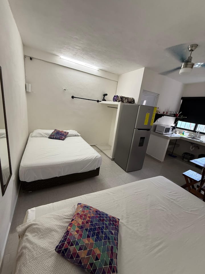 Céntrico Estudio Sm 510 | Imss Hgr 17 | Gran Plaza - Cancún