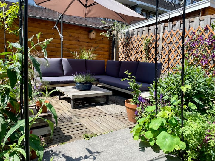 Urban Oasis W/ Private Garden - La Haya