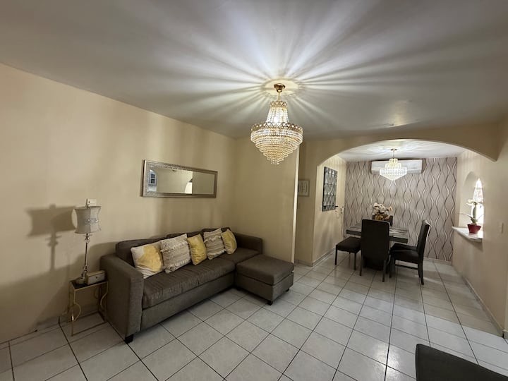 Casa Familiar 3 Rec | 5 Min Itson/imss Wifi+a/c - Ciudad Obregón