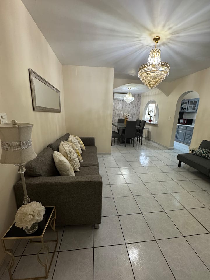 Casa Familiar 3 Rec | 5 Min Itson/imss Wifi+a/c - Ciudad Obregón