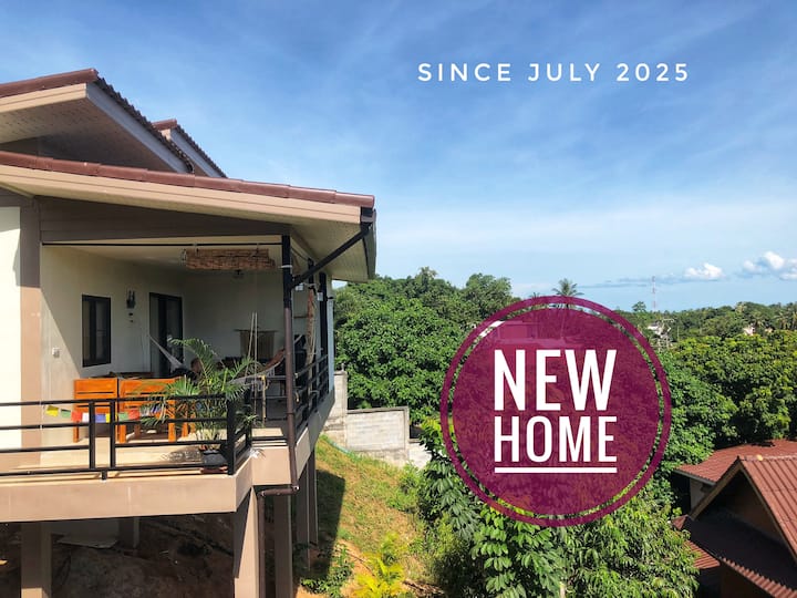 Hilltop Cabin * Terrace & Hammock - Ko Pha Ngan