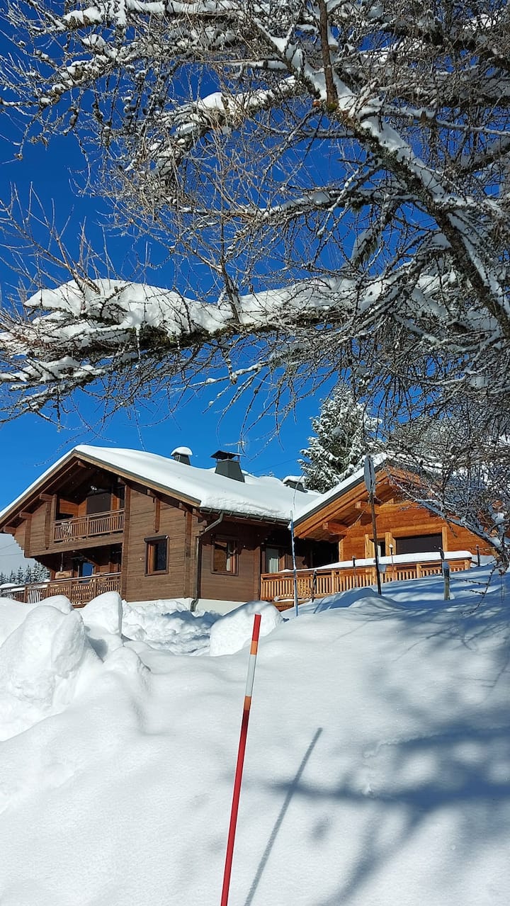 Family Chalet With Great Views - La Clusaz
