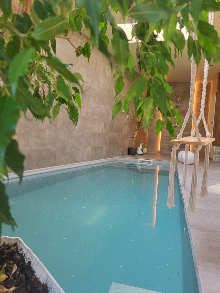 Le Lodge Privatif Avec Piscine Intérieure - Namur