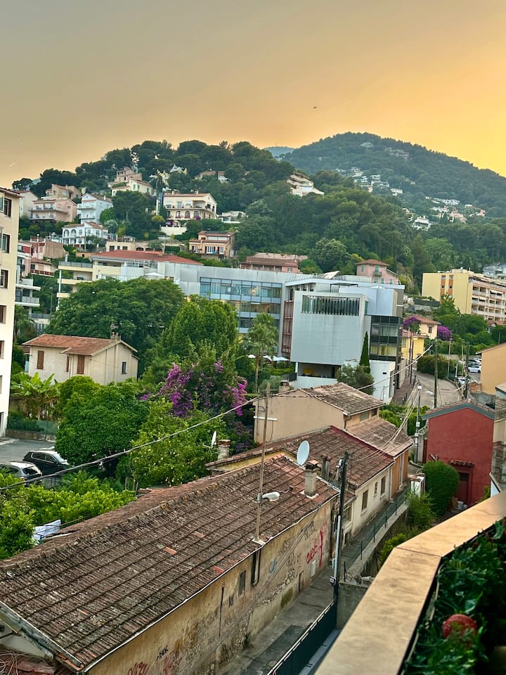 Monaco Roquebrune/ 5 Min Pied Plage/10 Min Monaco - Menton