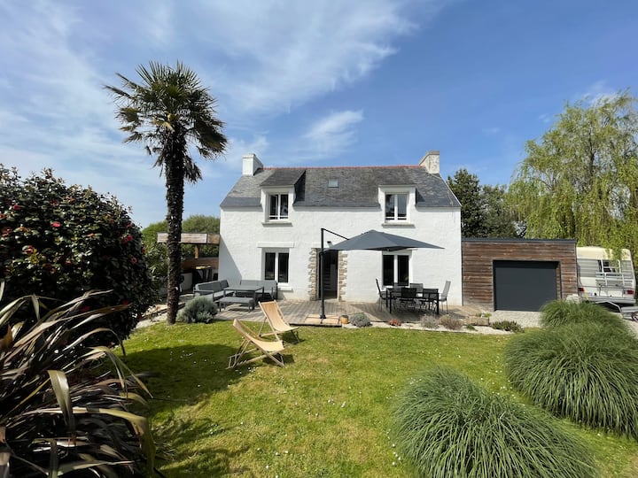 Maison Familliale Au Bord De La Mer - Beg Meil