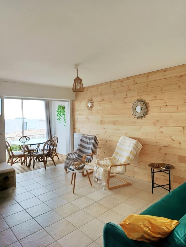 T2 Vue Mer à 50m De La Mer - Vaux-sur-Mer