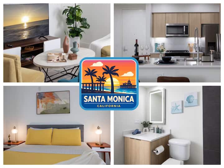 High-end 1br Oasis | Walk To Ocean & 3rd Street - Sorrento Beach, Santa Monica