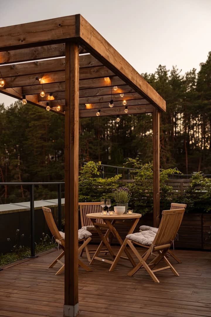 Chic Rooftop • Free Parking • 3 Min To Metro/bus - Oslo