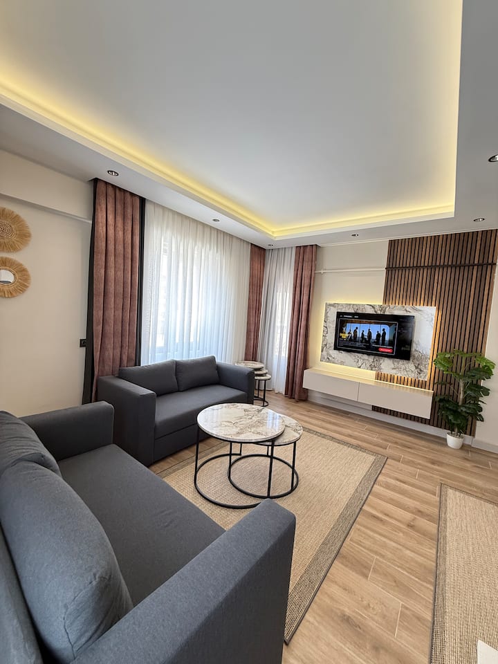 Konyaaltı 8kişi Kapasiteli Daire - 안탈리아