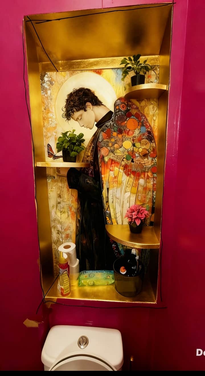 Comforting Your Body - Pink Room/bt Tower - London