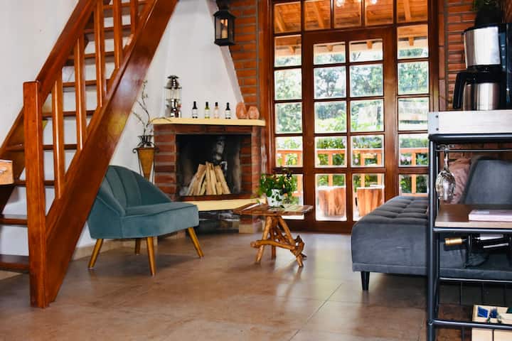 Cabaña En La Naturaleza Con Fogata Y Bbq - Cotopaxi