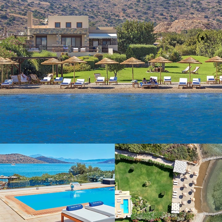 Beachfront Villa / Private Pool, Resort Facilities - Elounda