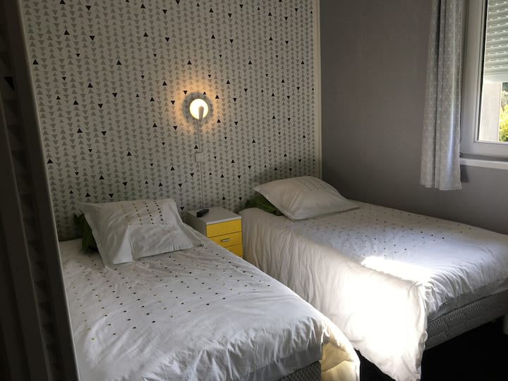 Chambre Familiale Avec Jardin - Omaha Beach