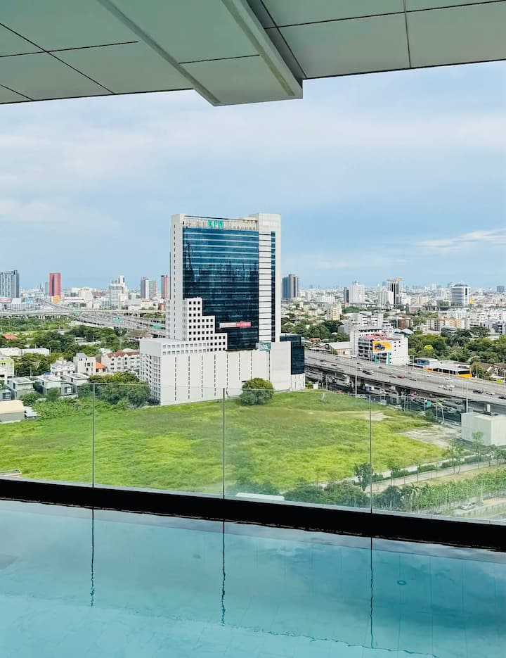 <M32>rama 9 Luxury Condo/5 People @Amazing Veiw - Bangkok