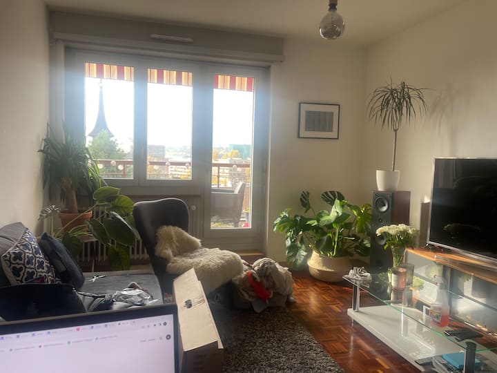 Central & Bright 1 Bed With Terrace In Plainpalais - Ginebra